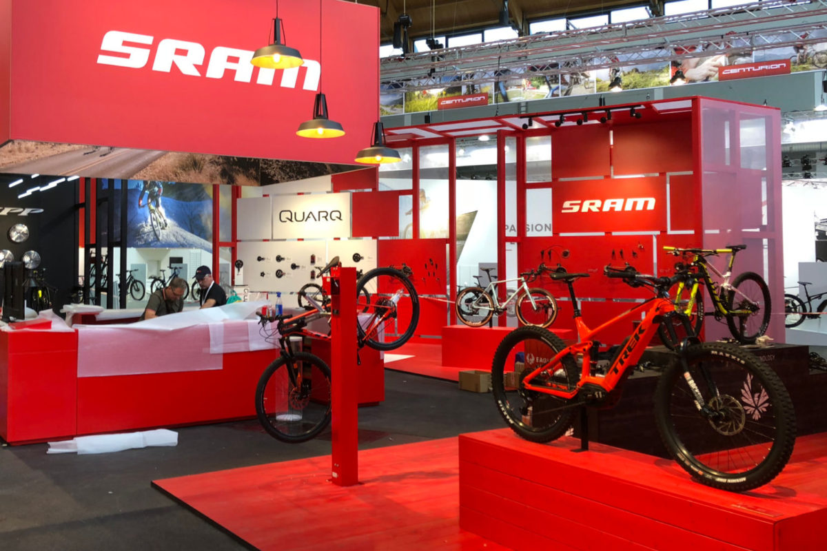 SRAM Eurobike 2018 Friedrichshafen • BS Schreinerei